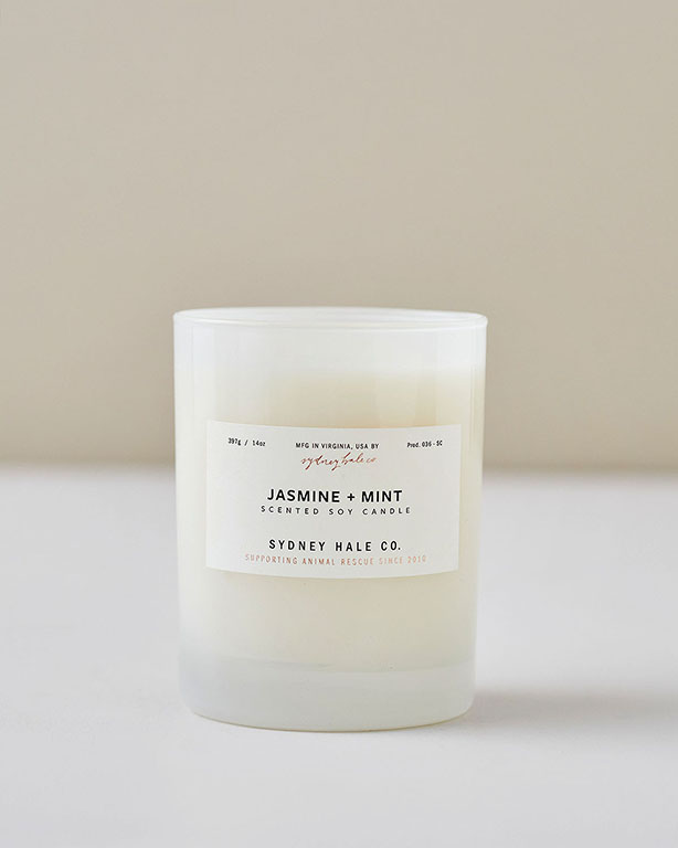 Jasmine & Mint Candle - Longwood Gardens
